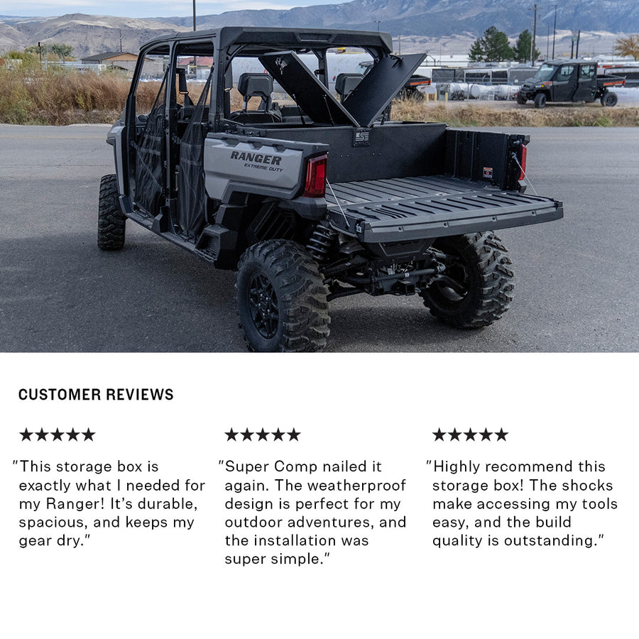 UTV Storage Boxes | Secure, Weatherproof & Perfect Fitment – Super Comp